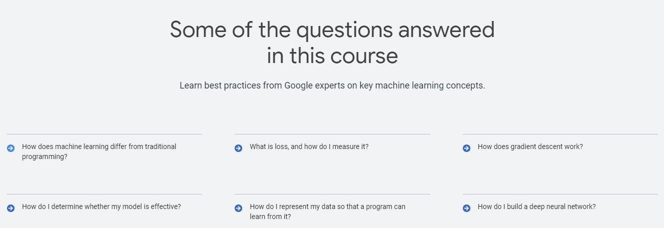Free Google Machine Learning Crash Course offer - CyberRubik